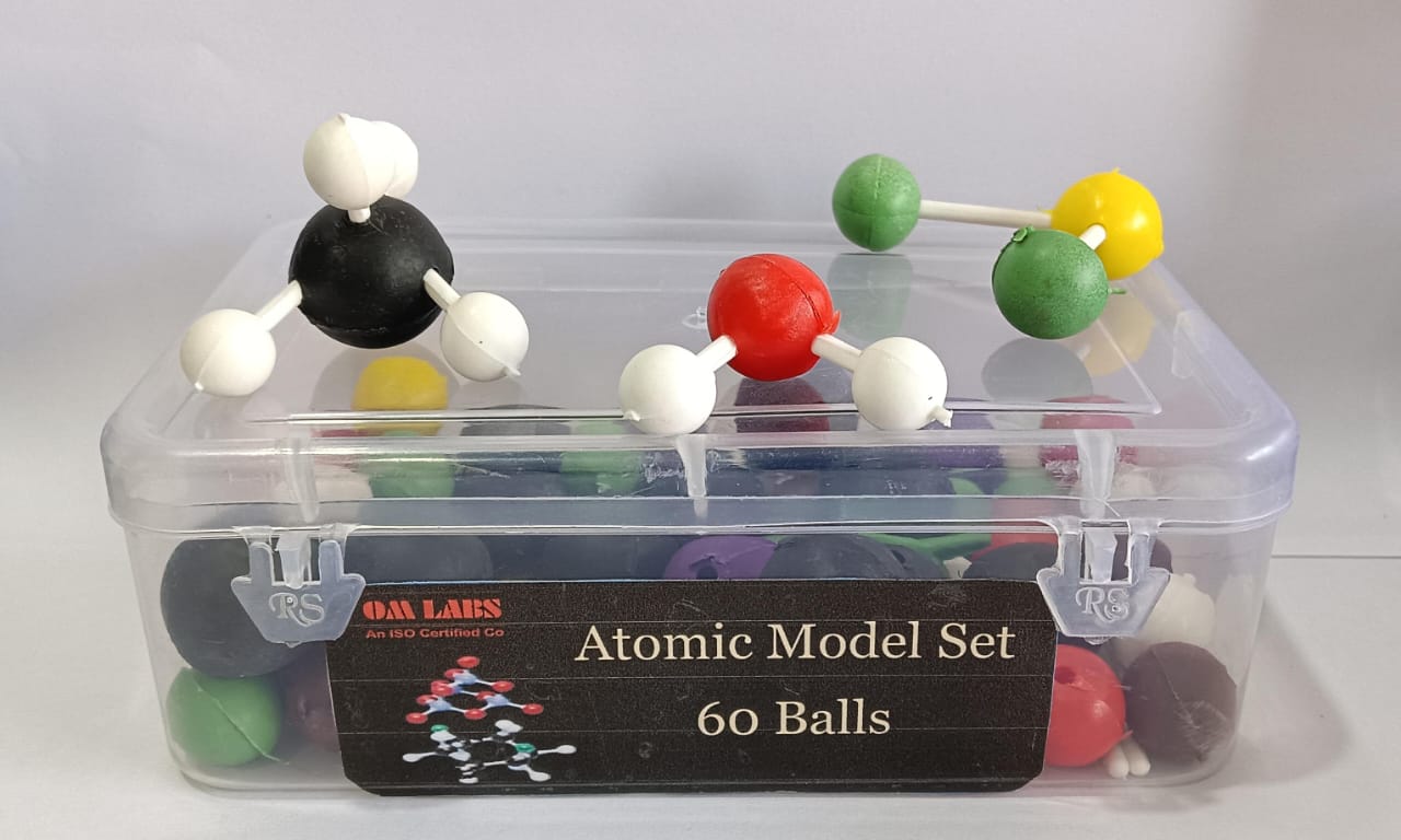 Atomic Model Set Of 60 Balls | Student Molecular Modeling Kit ...