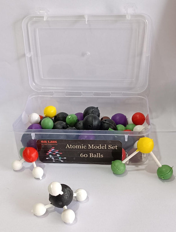 Atomic Model Set Of 60 Balls | Student Molecular Modeling Kit ...