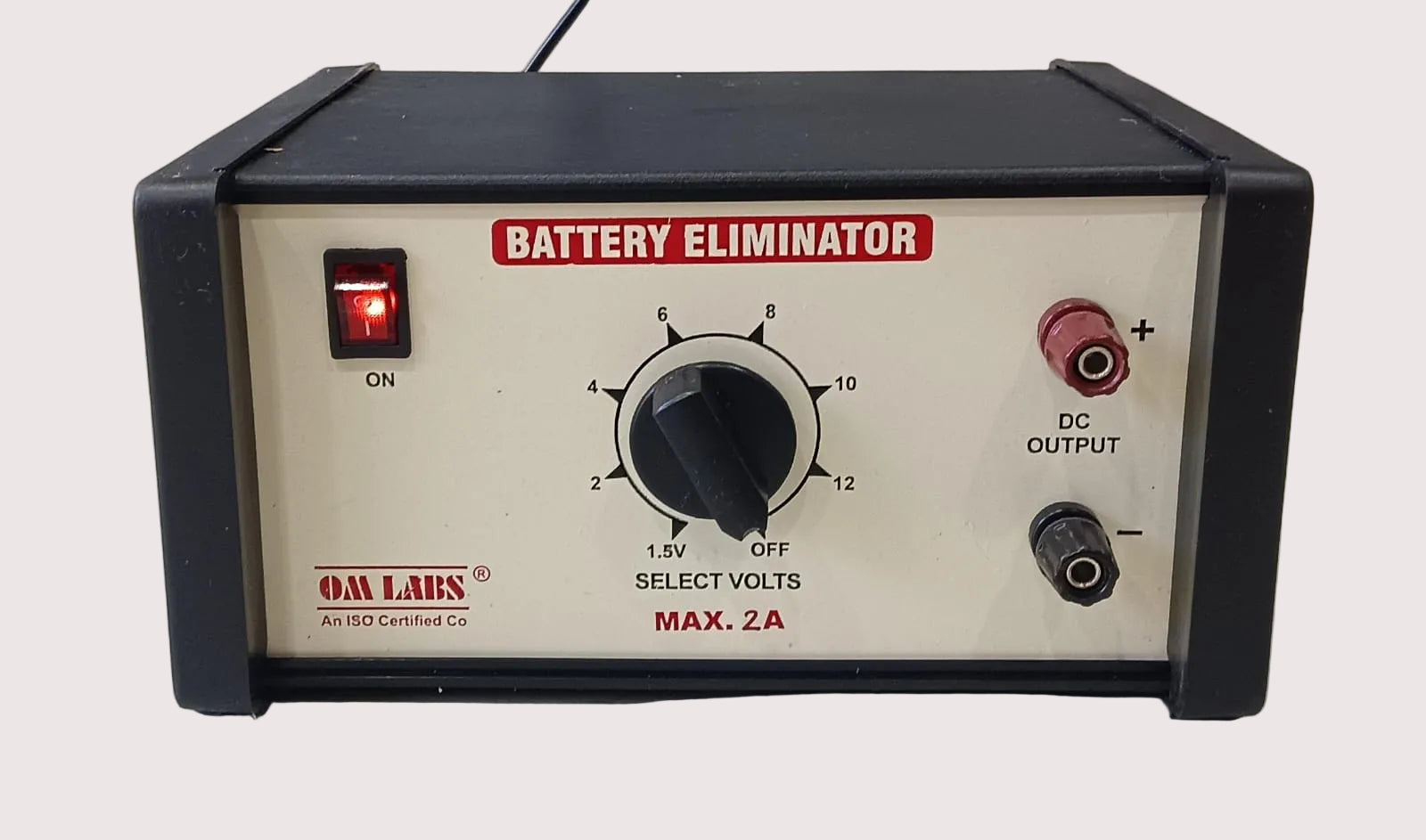 Battery Eliminator 2-12V/2A DC in Large Box – scientifickart