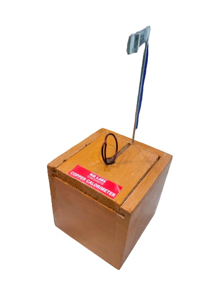 Copper Calorimeter Teak Wood – scientifickart