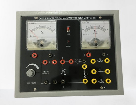Conversion of Galvanometer into Voltmeter – scientifickart