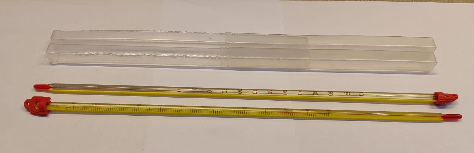 THERMOMETER (ALCHOLIC) 1/1 (-10 to 110C) ALCOHOLIC (Set. of 2Pcs ...