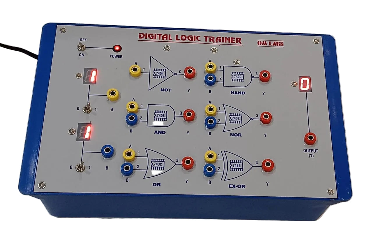 Logic Gates Trainer Kit ( Digital Model) – scientifickart