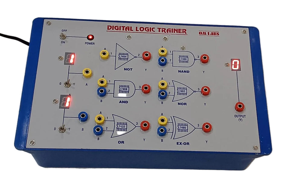 Logic Gates Trainer Kit ( Digital Model) – scientifickart