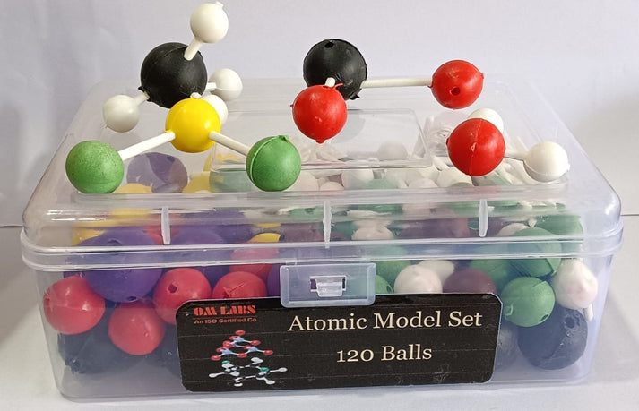 Atomic Model Set Of 120 Balls | Student Molecular Modeling Kit ...